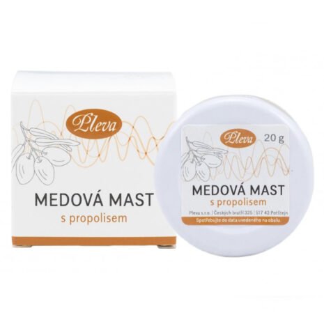 Pleva Medová masť s propolisom 20g - Prémiová prírodná a bio kozmetika ...